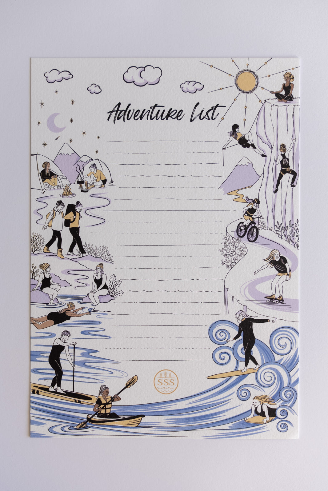 Adventure Maps and Prints – Salty Sisters